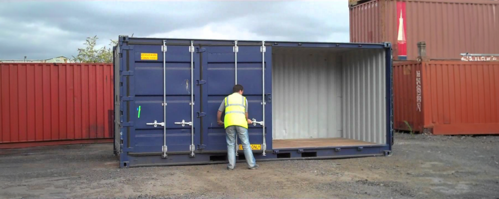 How to Open a Stuck Portable Storage Container Door | GLKS