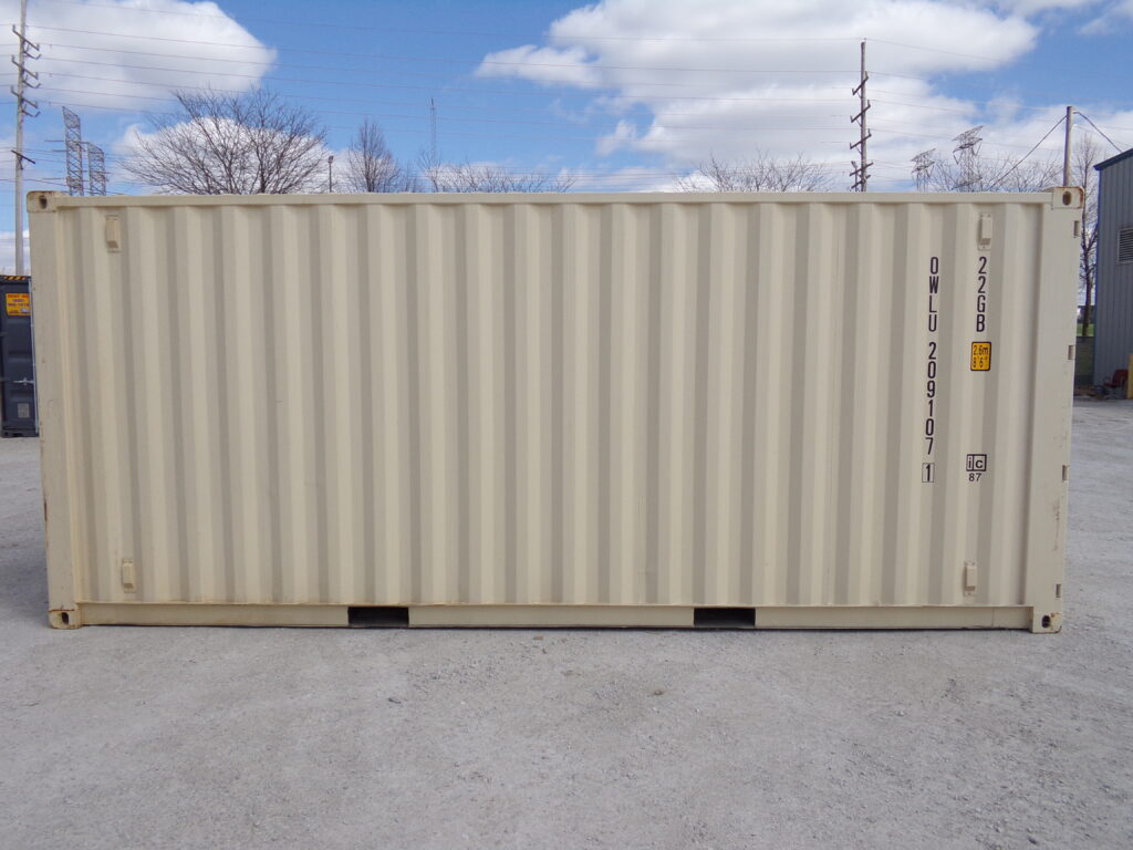 20' One Trip 'New' Storage Container [Tan] - Storage Container